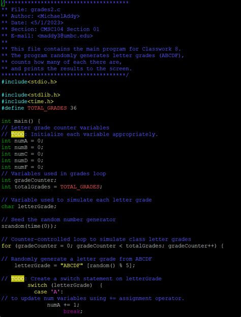 Solved Need Help With Coding This In C I Have A Majority Of Chegg