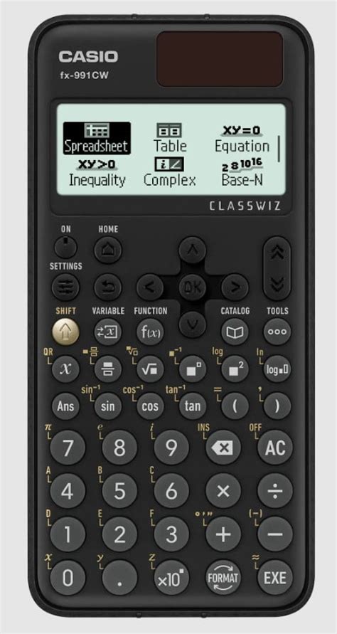 Casio Fx 991cw Classwiz® Advanced Scientific Calculator Tech Line