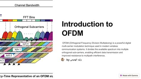 Orthogonal Frequency Division Multiplexing Ppt