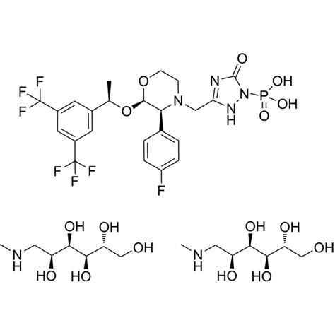 Fosaprepitant Dimeglumine Mk 0517 Neurokinin 1 Receptor Antagonist