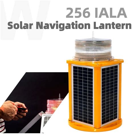 12 13nm Iala Navigation Lights Imo Polycarbonate Solar Powered