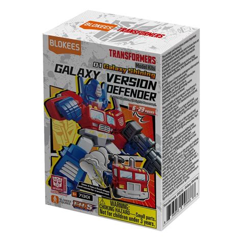 Galaxy Defender Version 01 Blokees Model Kit Transforverse