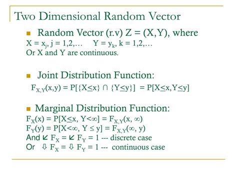 ppt random vectors powerpoint presentation free download id 6599621