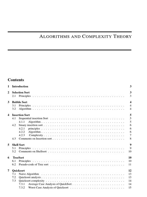 Algorithms And Complexity Sorting Part1 1 Pdf Algorithms And Data Structures Algorithms