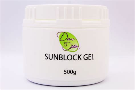 Derm Options Sunscreen Gel 500g Lazada Ph