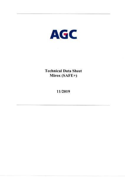 Glass Mirror Technical Data Sheet Clarkes Safety Mirrors Ltd Nbs