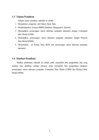 Tugas Sistem Basis Data Kelompok PDF
