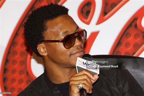 Rapper Lupe Fiasco Is Interviewed In The Wgci Fm Coca Cola Lounge