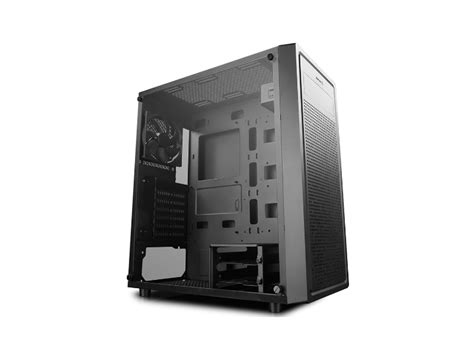 Deepcool E Shield Black Mid Tower Case Pc Cases Chassis Dreamware