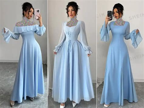 مدل لباس استین بلند مجلسی؛ لباس های شیک و خاص مناسب خانم های جوان