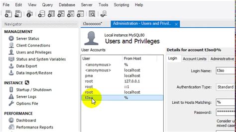 How To Delete A User In Mysql Workbench Youtube