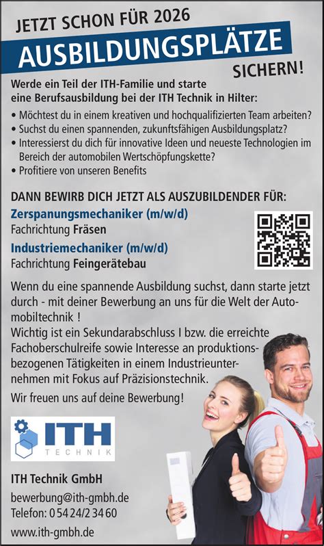 Ith Technik Gmbh Projektmanagement In Hilter Am Teutoburger Wald
