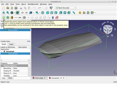 Complex Surface Creation With The Help Of A Mesh Model FreeCAD Forum