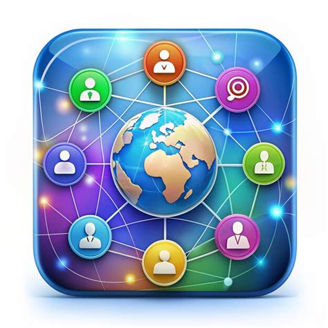 Modern Technology Applications Social Network Integration Premium Ai Generated Image