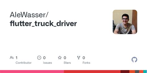 github alewasser flutter truck driver