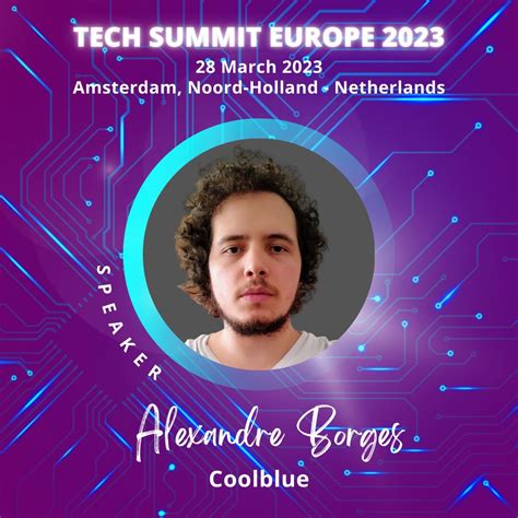 Alexandre Borges On Linkedin Quite Happy To Say Next Week I Will Be Speaking At Tech Summit