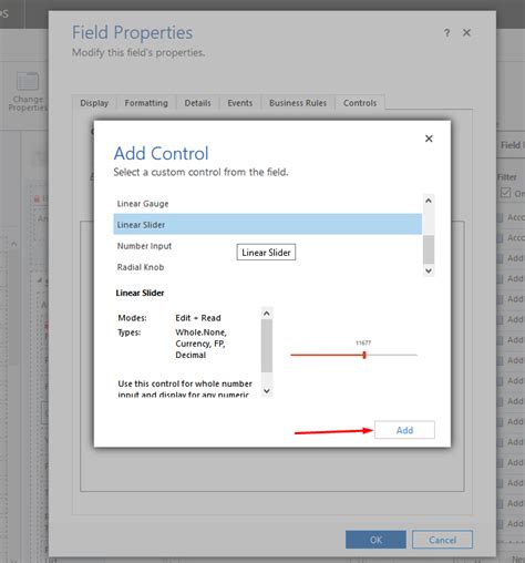 Linear Slider Custom Control In D V X UCI D Demystified