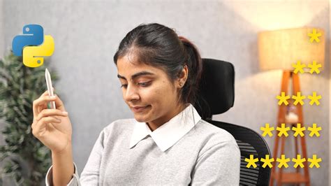 Star Patterns With Python Loops Part 3 Right Half Pyramid Youtube