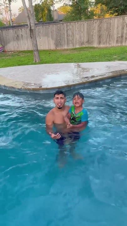 Mom Catches Dad Teaching Son How To Swim Then This Happens Shorts
