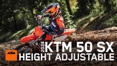 レースに向けて最適に調整された、オールニュー2024 Ktm 50sxプロモーションムービー Off1jp（オフワン・ドット・ジェイピー）