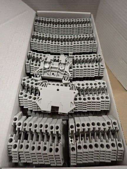 Lot Of Allen Bradley Terminal Blocks Yellow Tag Auctions