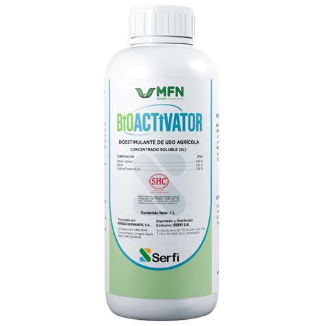 Bioactivator Bioestimulante Promueve El Desarrollo Del Cultivo Serfi