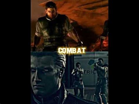 Albert Wesker Vs Chris Redfield Youtube