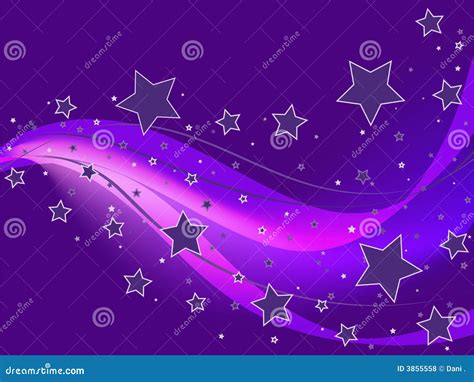 Purple Star Background