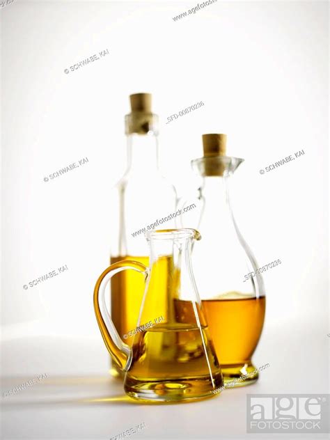 Three Different Types Of Oil Stock Photo Picture And Rights Managed Image Pic SFD