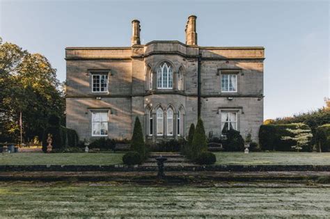 A Magnificent Cumbrian Hall With A Spectacular Central Staircase