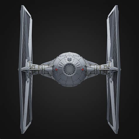 Tie Fighter Star Wars 3d Model Cgtrader