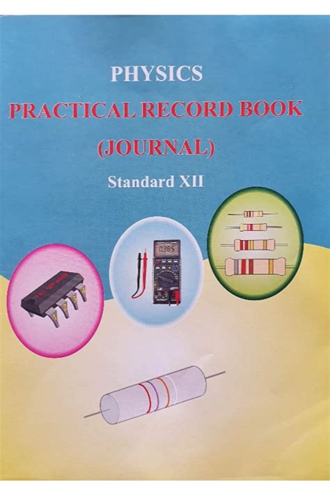 Class 12 Gseb Physics Practical Record Book Journal