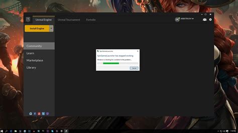 Anyone Have A Fix For This Issue With Unreal On Windows 10 Runrealengine