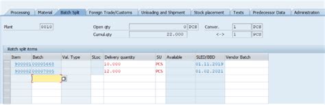 Solved Wrong Quantity In Vl31n For Subcontracting Compone Sap