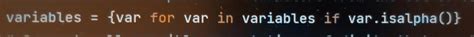 solved so this is a code in python i know what isalpha
