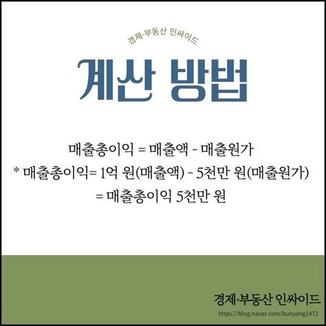 매출총이익 계산 방법부터 공식과 매출총이익률 완벽 정리 네이버 블로그