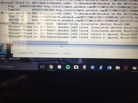 Solved Cant Install Ds Max 2017 Onto My Windows 10 Pc Autodesk Community