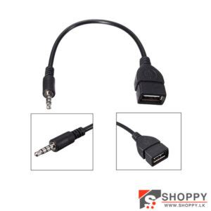 Aux To USB Converter Cable Shoppy Computers Tech Solutions