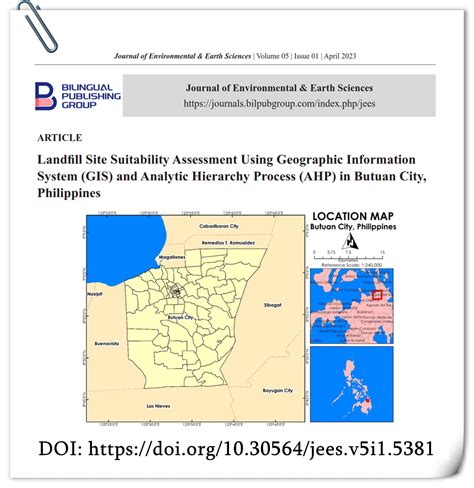 Landfill Site Suitability Assessment Using Geographic Information