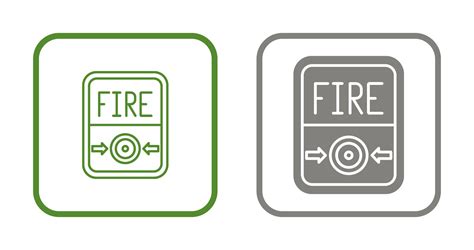 Fire Button Vector Icon 24968954 Vector Art At Vecteezy