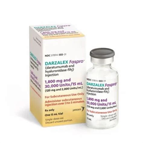 Daratumumab 1800 Mg Injection At ₹ 264600vial No 1 Medicine