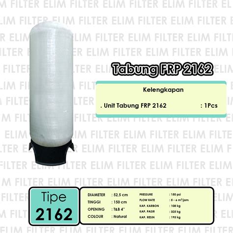 Jual Tabung Filter Air Frp 2162 Shopee Indonesia