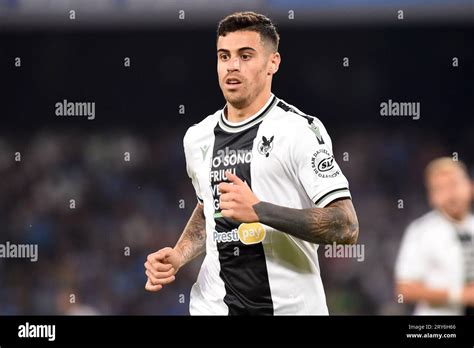 Naples Italy 27 Sep 2023 Martin Payero Of Udinese Calcio During The