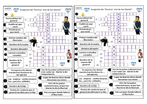 Crucigrama San Martin Pdf