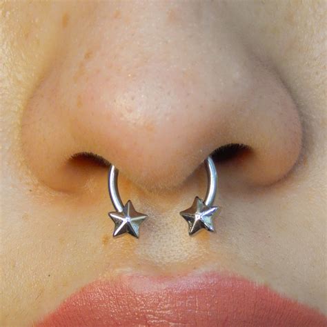 16g Nautical Star Horseshoe Circular Barbell Gold Artofit