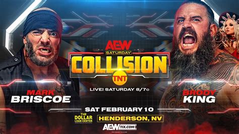 Mark Briscoe vs. Brody King added to AEW Collision