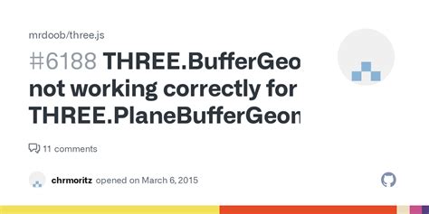 three buffergeometry merge not working correctly for three