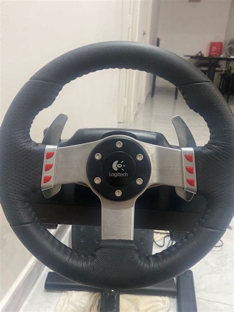 Logitech G Steering Wheel Video Gaming Gaming Accessories Controllers On Carousell