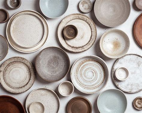 Handmade Ceramic Plates And Bowls Set Porcelain Oyster Plate