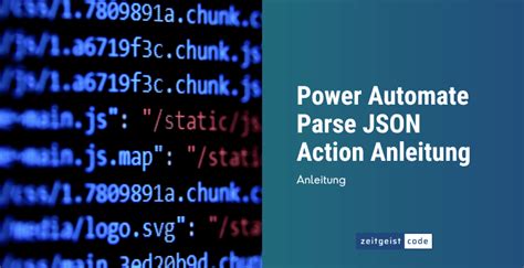 power automate parse json action anleitung